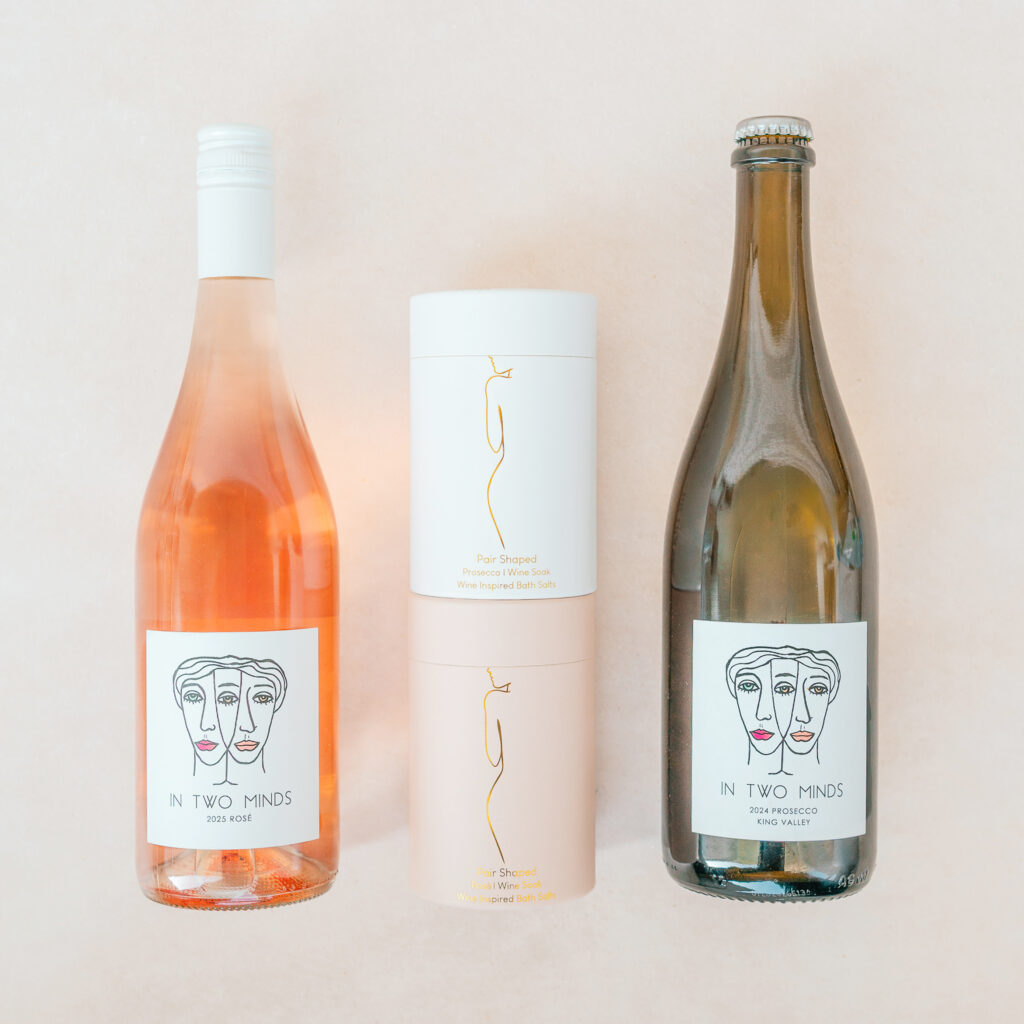 3 Pack - Prosecco, Rosé & both bath salts - In Two Minds Wines